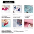 9Pcs 9 Styles Plastic Heat Transfer Film Logo Stickers Set for DIY T ...