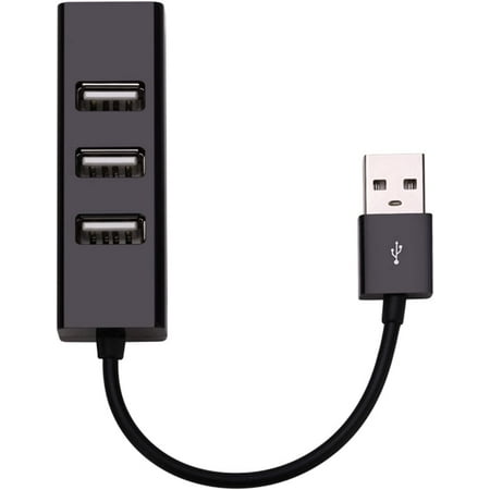 USB Port Distributor 4-port compact portable high-speed USB 2.0 data ...