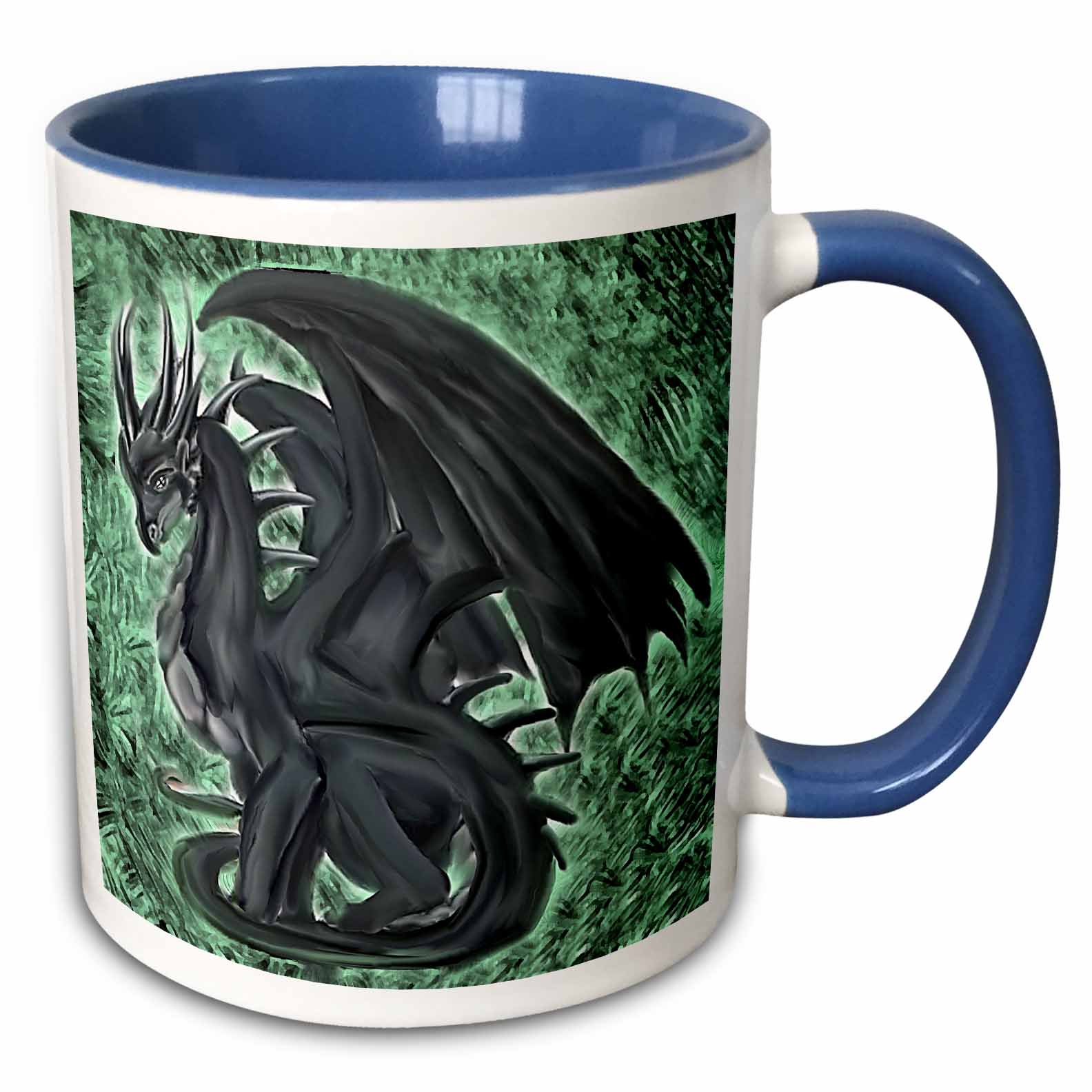 Kitchen & Dining Home & Living Dragon Drinkware Metal Dragon Coffee Mug ...