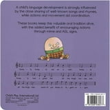 Hands-On Songs Humpty Dumpty: American Sign Language, (Board Book ...