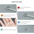 Ring Sizer Adjuster for Loose Rings - 8 Pack, 4 Sizes Ring Guard Spacer ...