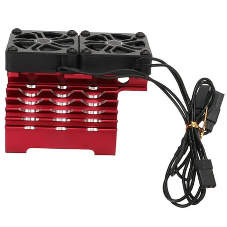 Brushless Motor Cooling Fan,55/56/58mm Brushless Motor Cooling Dual Fan ...