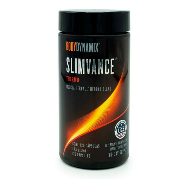 Suplemento Herbal Slimvance Thermo Bodydynamix 120 Cápsulas BodyDynamix ...