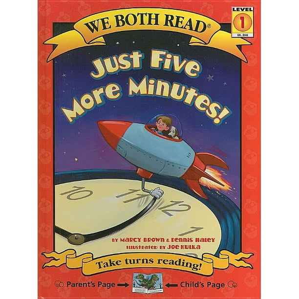 We Both Read: Level 1 (Hardcover): Just Five More Minutes! (Hardcover ...