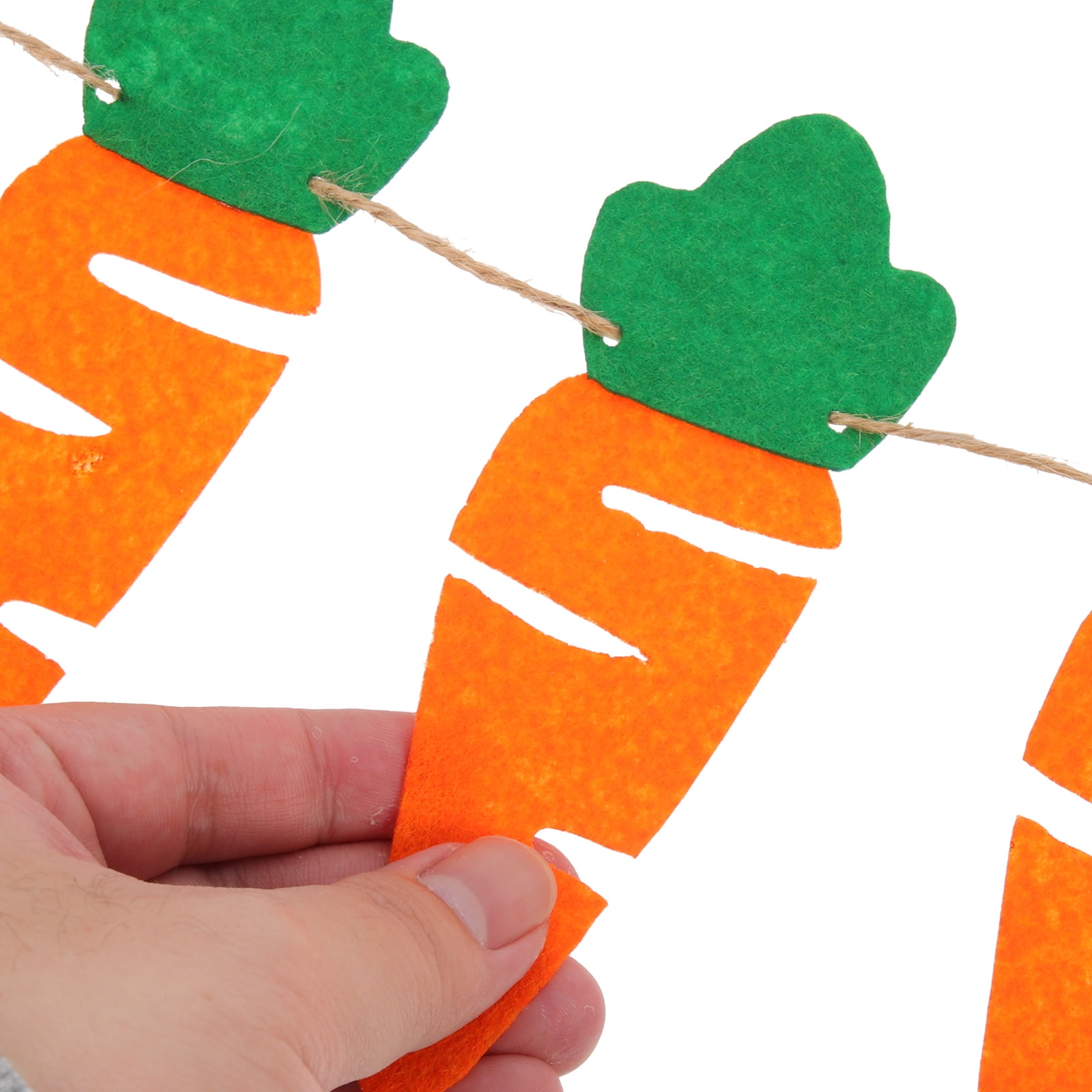 Frcolor Easter Carrot Banner Garland Decoration Easter Banner Easter ...