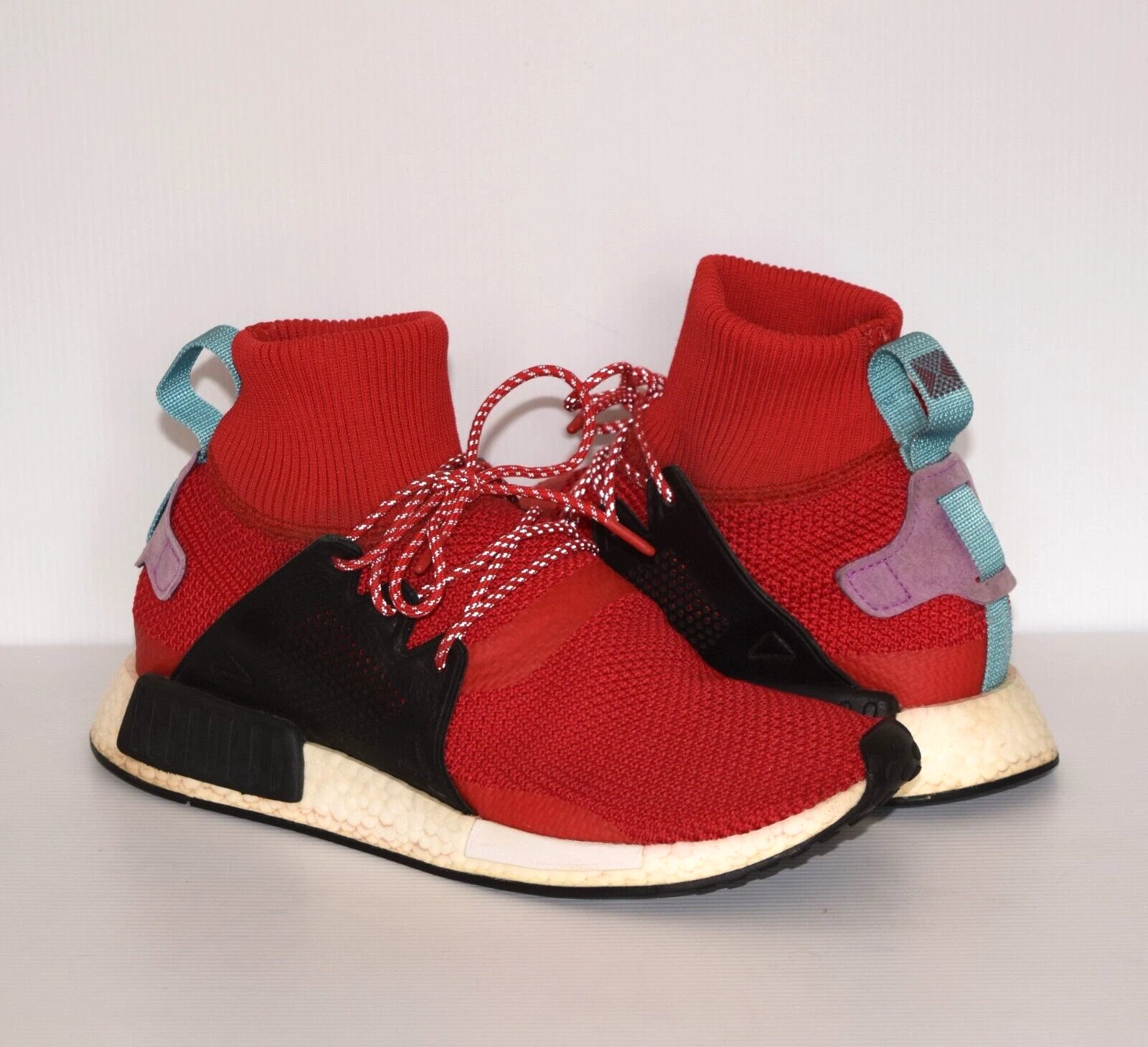 Adi - das Originals Men's NMD_XR1 Running Shoes Scarlet/Black/Shock ...