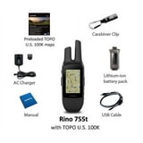 Garmin Rino 755T, U.S. Tactical Handheld GPS with 2-Way Radio ...