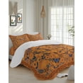 4 Piece Duvet Cover Set Twin, Spring Flower Leaf Butterfly Soft ...