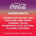 Coca-Cola Cherry Mini Soda Pop Soft Drink, 7.5 fl oz, 6 Pack Cans ...