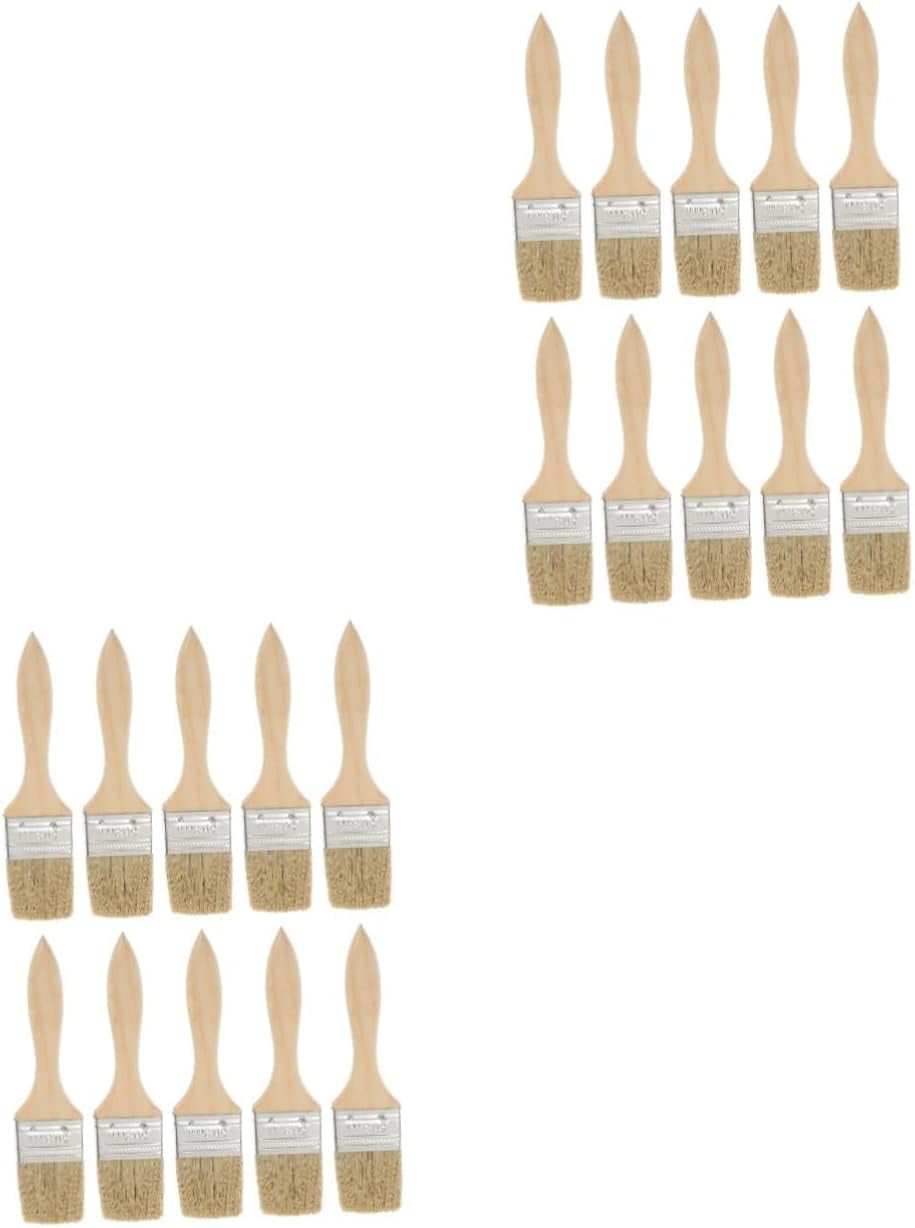 20 Pcs Paint Brush Wool Brush Varnish for Wood Kids Suit Paint Brushes ...