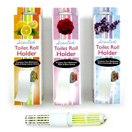 2 Scented Toilet Paper Rollers Tissue Roll Holder Replacement Spindle ...