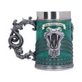 Harry Potter Slytherin Hogwarts Stein Tankard, Hand-Painted Beer Mug ...