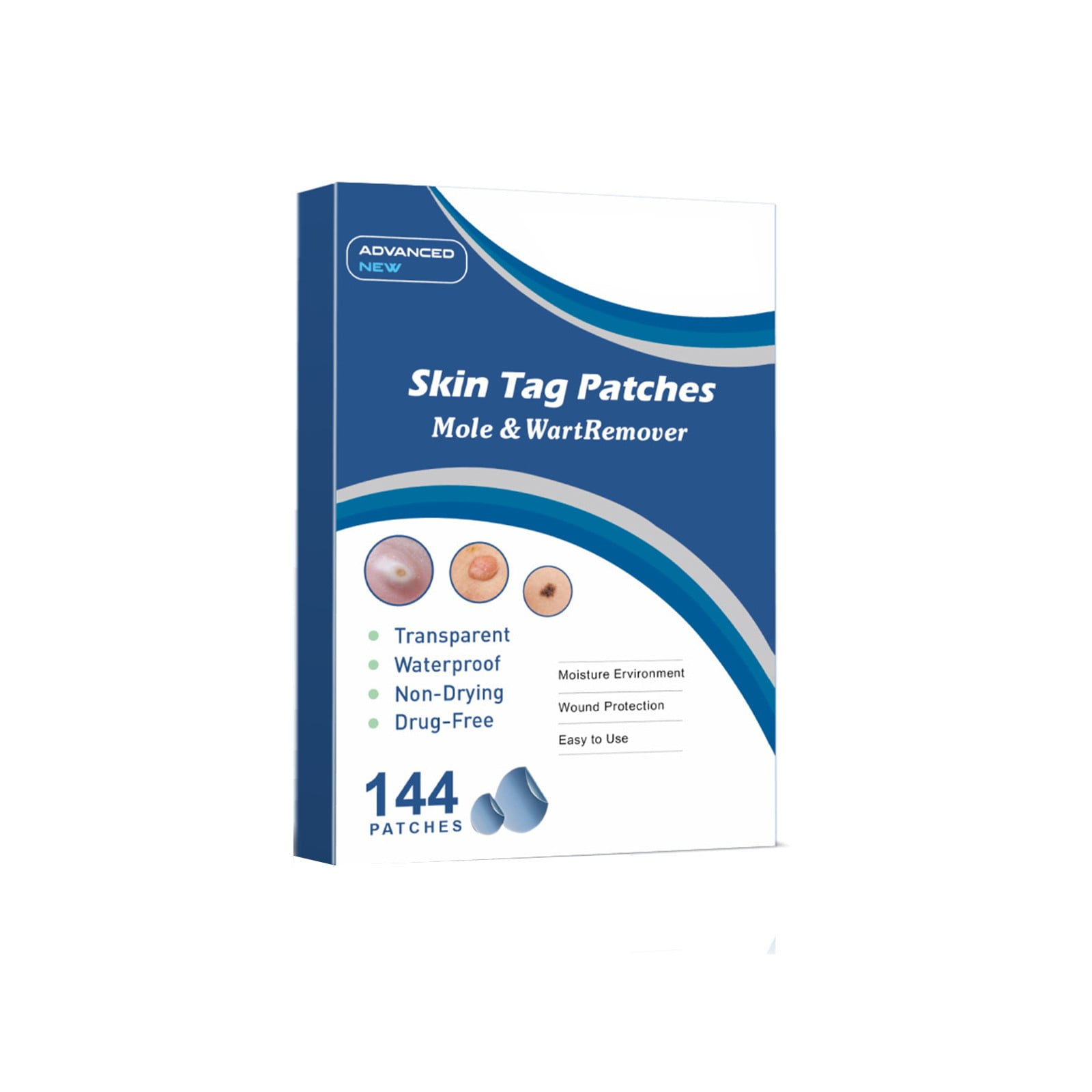 Skin Removal Patches, Quick And Effective Removal Sticker For All Kinds Of Skin For Flesh Nevus ...
