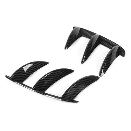 Rear Bumper Splitter,Rear Bumper Lip Splitter Rear Bumper Canard Car ...