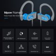 Mpow Wireless Headphones, HD Bass+ Sound, IPX7 Waterproof, BT 5.0, 12H ...