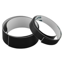 ISC Reflective Tape, 1/2in x 24in & 1in x 24in, 2 Rolls, Black ...