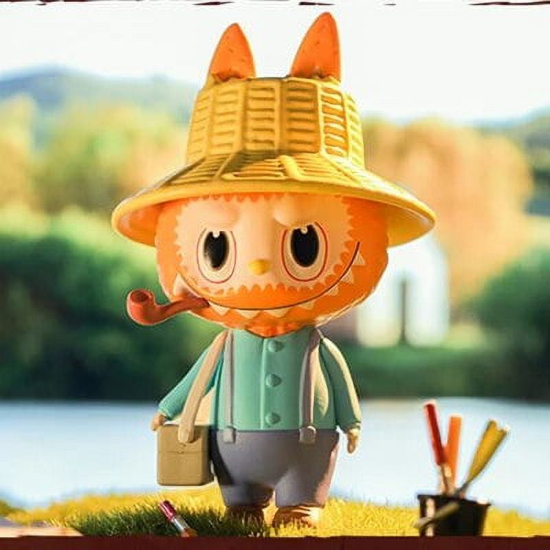 Caja ciega Original Labubu The Monsters Art Series, figura de juguete Mona Lisa, caja misteriosa ...