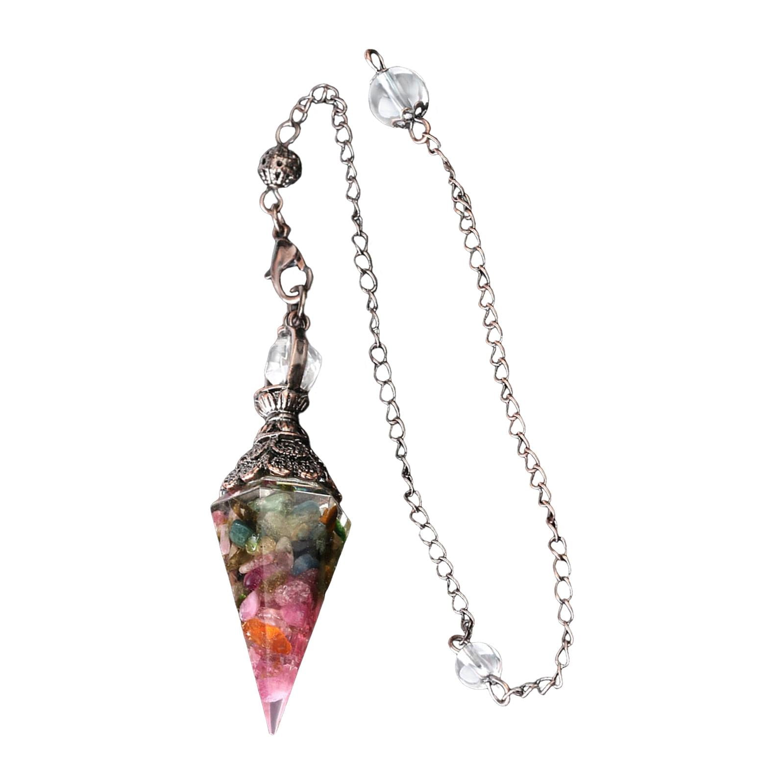 Crystal Pendulum Natural Pendulums for Dowsing Meditation Balancing ...