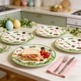 7" Bug Paper Plates Celebrate Party Tableware Round Bug Disposable ...