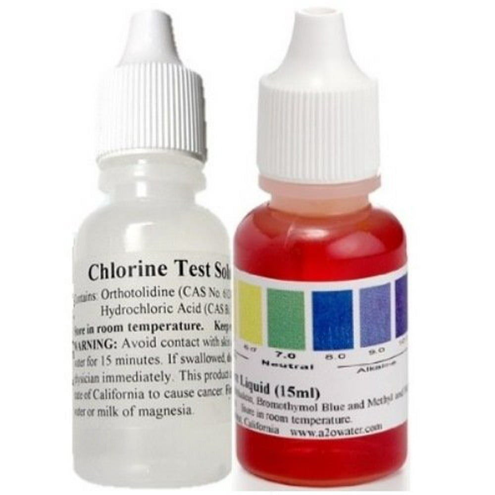 COMBO SPECIAL: PH & CHLORINE TEST SOLUTION - Walmart.com - Walmart.com
