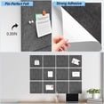 Easy4Home Large Cork Board for Wall 48"x36" Self Adhesive Bulletin Pin ...