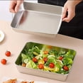 1Pc Food Storage Container Storage Box Stainless Steel For Kitchen ...
