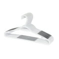 Mainstays Non-Slip Clothing Hangers, 30 Pack, White, Slim Durable ...