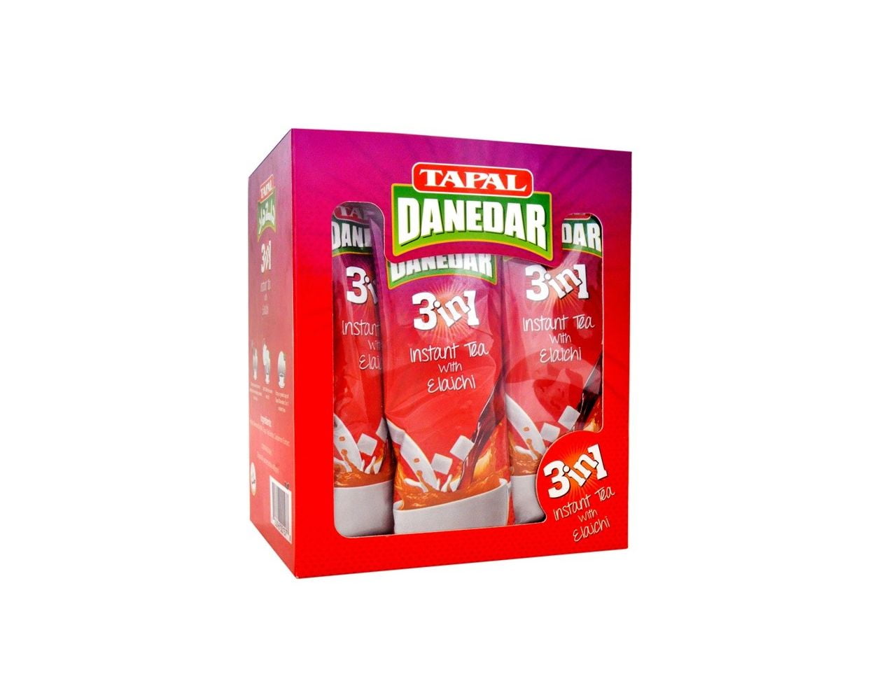 Tapal Danedar Instant Tea 3in1 10 Sachets Elaichi Cardamom