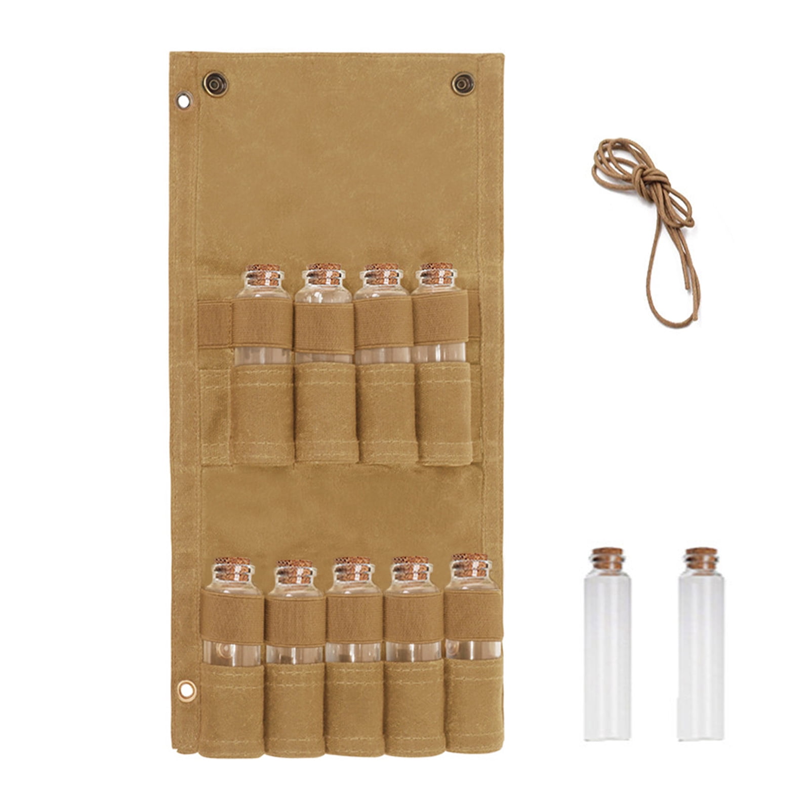 Portable Spice Bag with 11 Spice Jars - Walmart.com