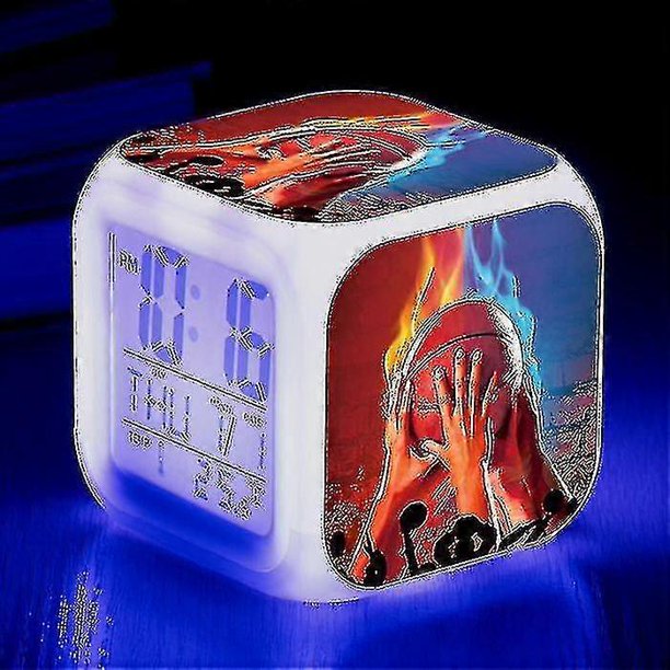 Basketball Alarm Clock 7color Change Multifunction Noctilucence ...