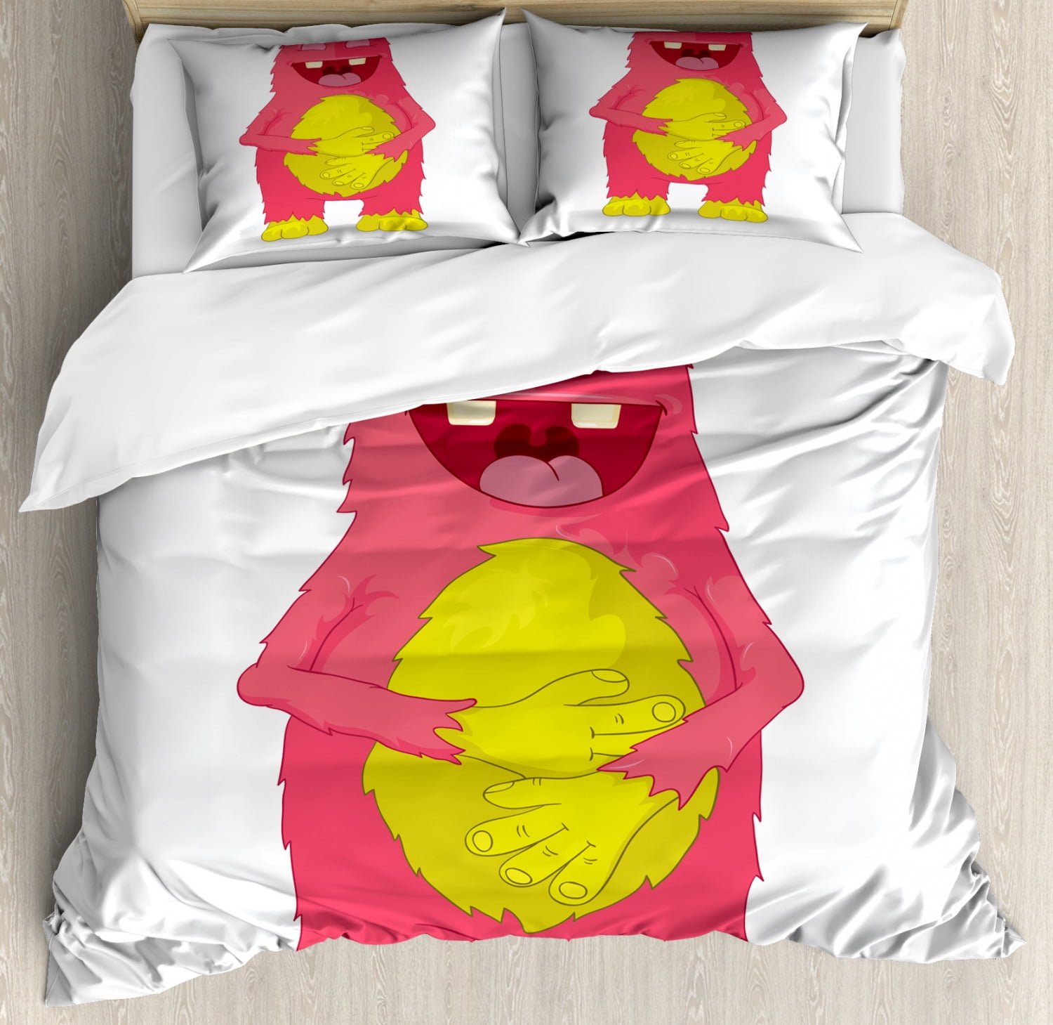 Smile Duvet Cover Set King Size, Interpretation of a Monstrous ...