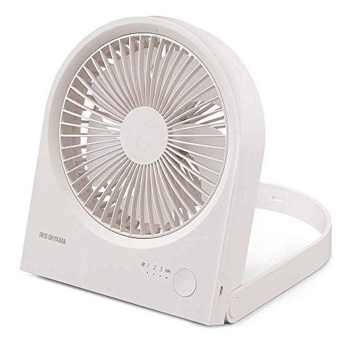 Iris Ohyama Fan Desktop Box Type Rechargeable TFB-01-W White - Walmart.ca