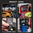 Honchoes Vintage Car Garage Building Block Set Compatible with Lego ...