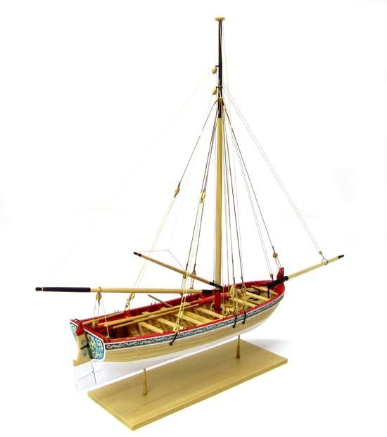 Model Shipways 18th Century Longboat Wooden Model Ship Kit & Tools 1:48 ...