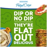 Snack Factory Garlic Parmesan Flat Chips Pretzel Crisps, 7.2 oz ...