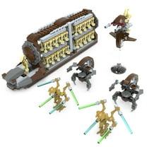 Battle Army Clone Platoon Attack Craft Building Set 537 Pieces with 32 ...