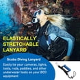 ABCISI Scuba Diving Lanyard, Heavy Duty Stainless Steel Core Spring ...