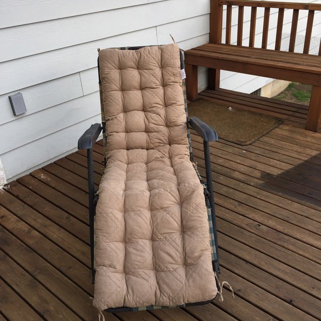 O'fit Quilted Micro Suede Bench Long Chair Cushion Pads - Walmart.com