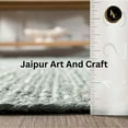 Jaipur Art And Craft Rectangle Jute Area Rug Reversible Hand Braided ...