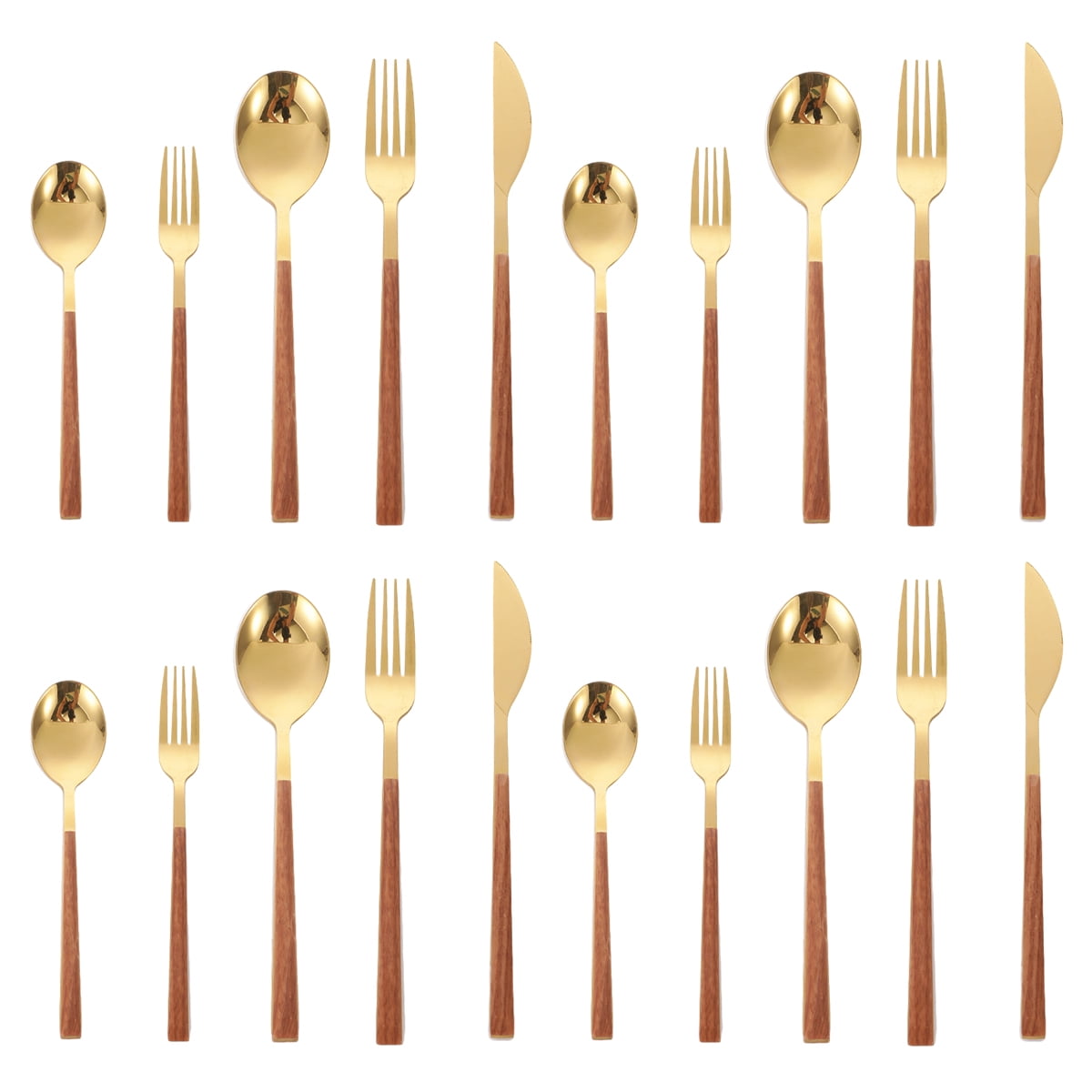 Click here for Taiwo Set 20 Pieces  Wood Surface Handle And Matte... prices