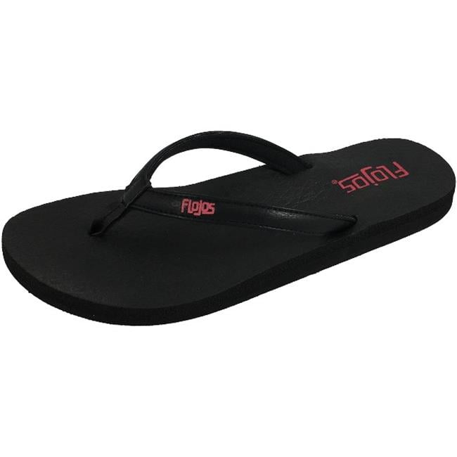 Flojos Ladies April Sandal, Black - Size 7 - Walmart.com