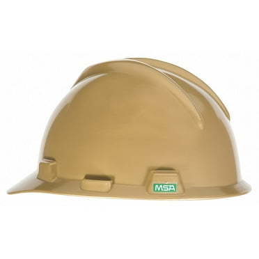 MSA 475395 Front Brim Hard Hat, Type 1, Class G, Ratchet (4-Point ...