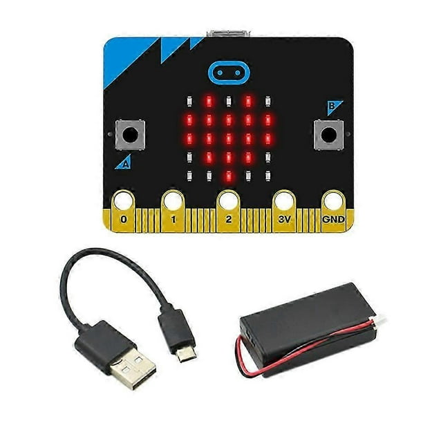 Micro:Bit V1.5 Development Board Micro:Bit Smart Car Kit/Qtruck/Python ...