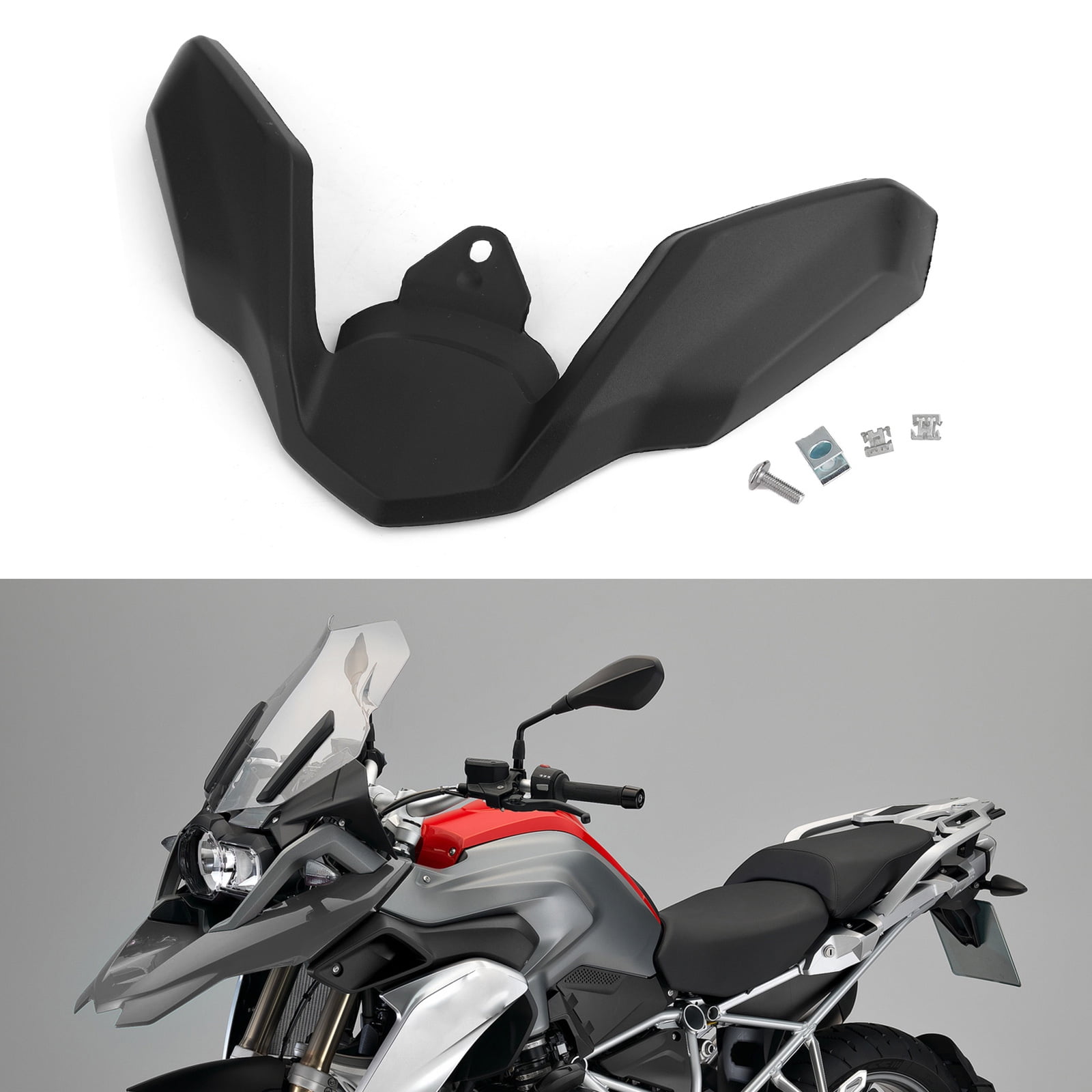 Motor Genic Motorcycle Front Fender Beak Extension Wheel Cover For BMW ...