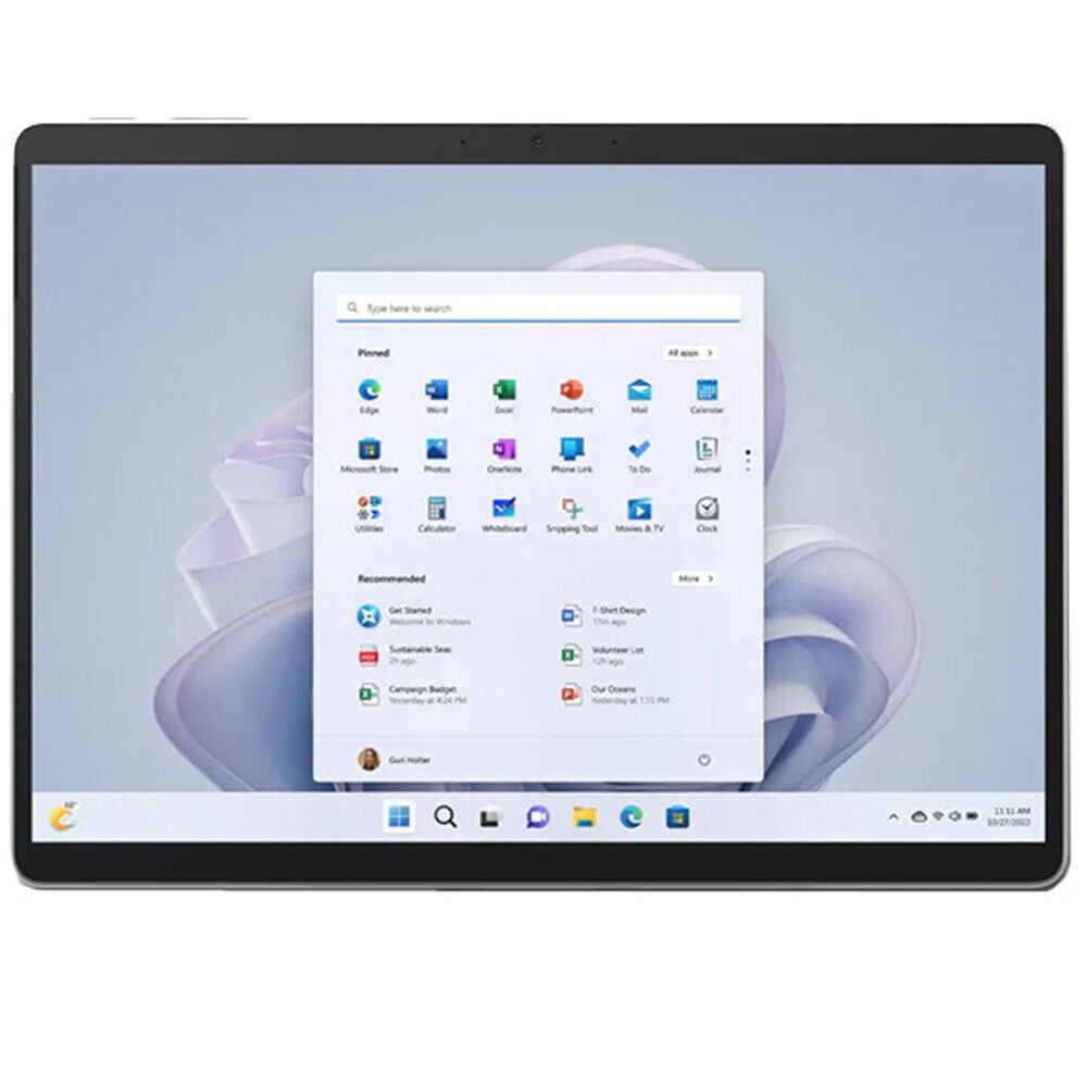 Microsoft - Surface Pro 9 13" Touch Screen – Intel 12th Gen i5-1235U ...