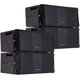 Sound Town ZETHUS Four Dual 8-inch Line Array Speaker System with ...