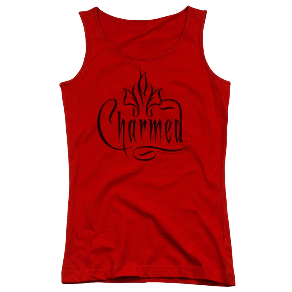 Charmed Charmed Logo Junior Women's Tank Top Red - Walmart.com