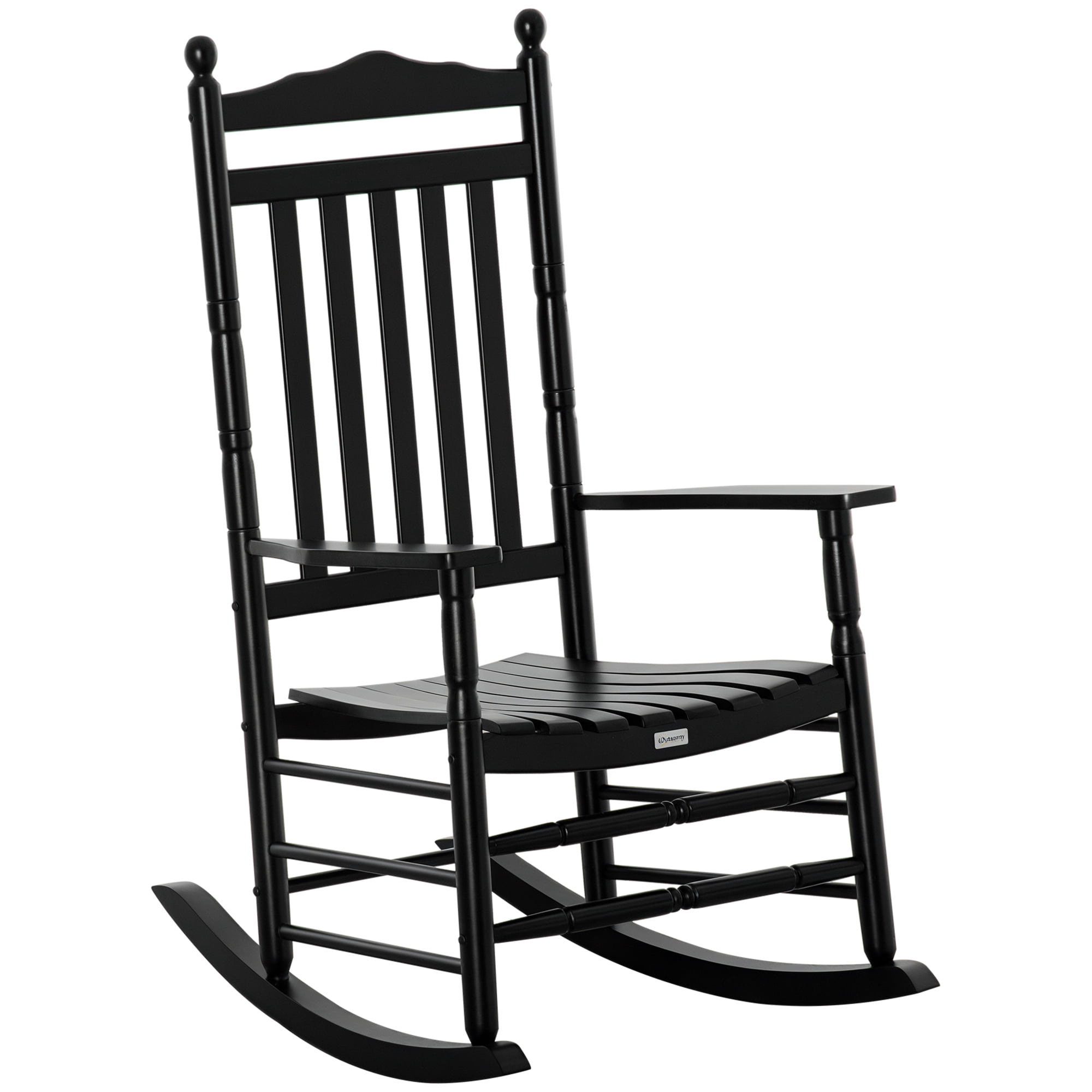 Click here for Outsunny Wooden Outdoor Rocking Chair  Patio Rocki... prices