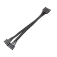 ANXPTIME Sata Cable 15 Pin Sata Power Cable Power Splitter for HDD, SSD ...