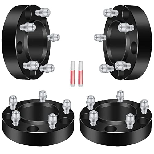 GDSMOTU 4X 5 Lug Hubcentric Wheel Spacers 1.5" 5x5.9 5x150mm with 14x1 ...